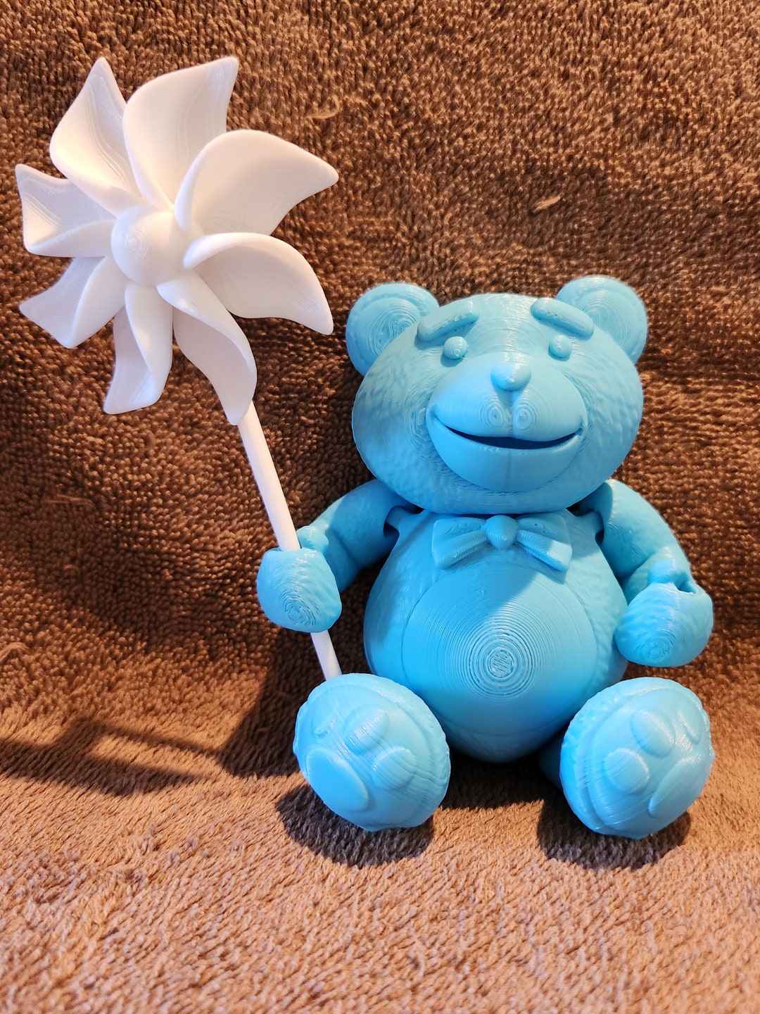 Articulated Toy Teddy Bear Set of Two - Etsy