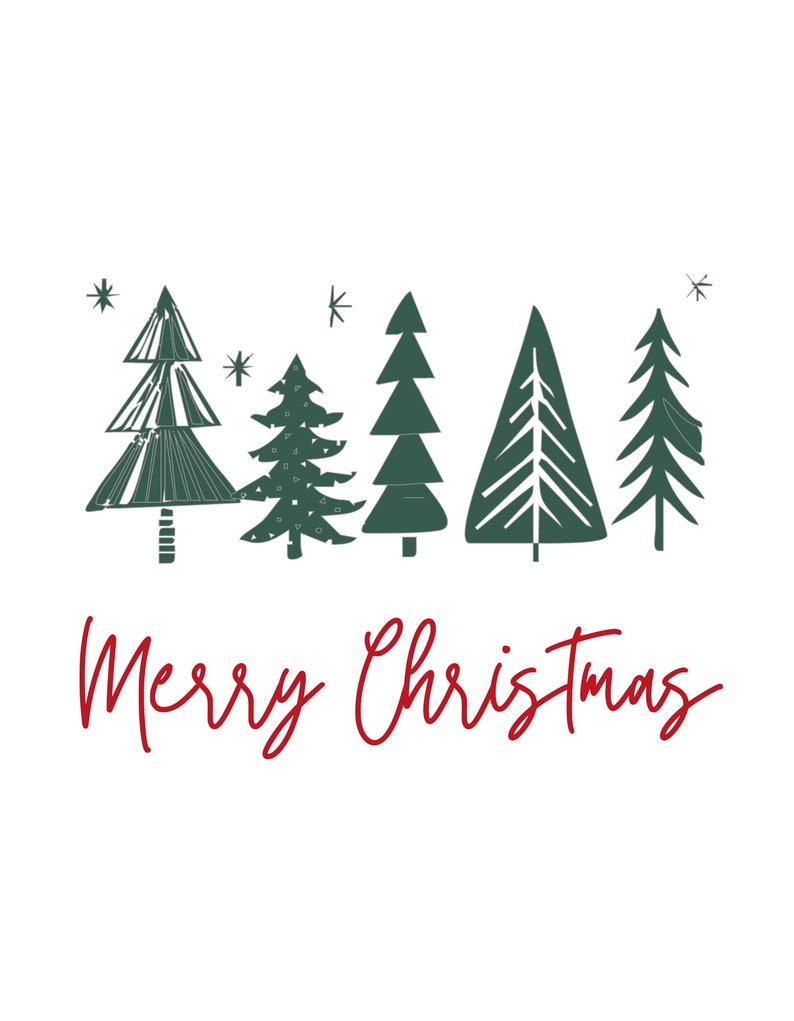 Merry Christmas Tshirt - Etsy