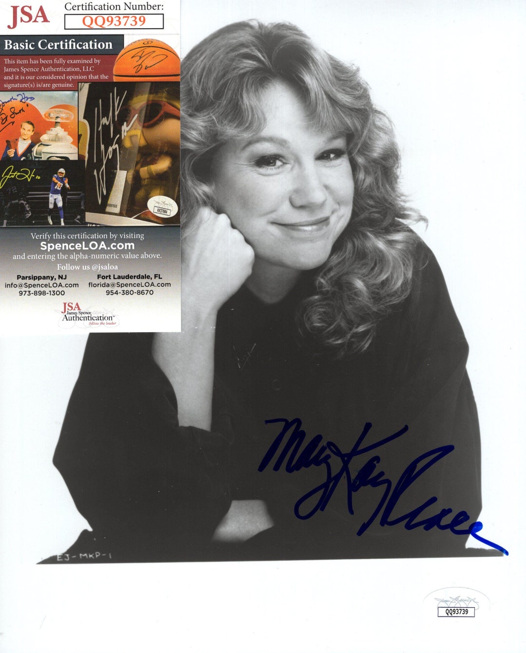 Mary Kay Place Singer Actress Hand Signed Autograph 8x10 Photo With JSA ...