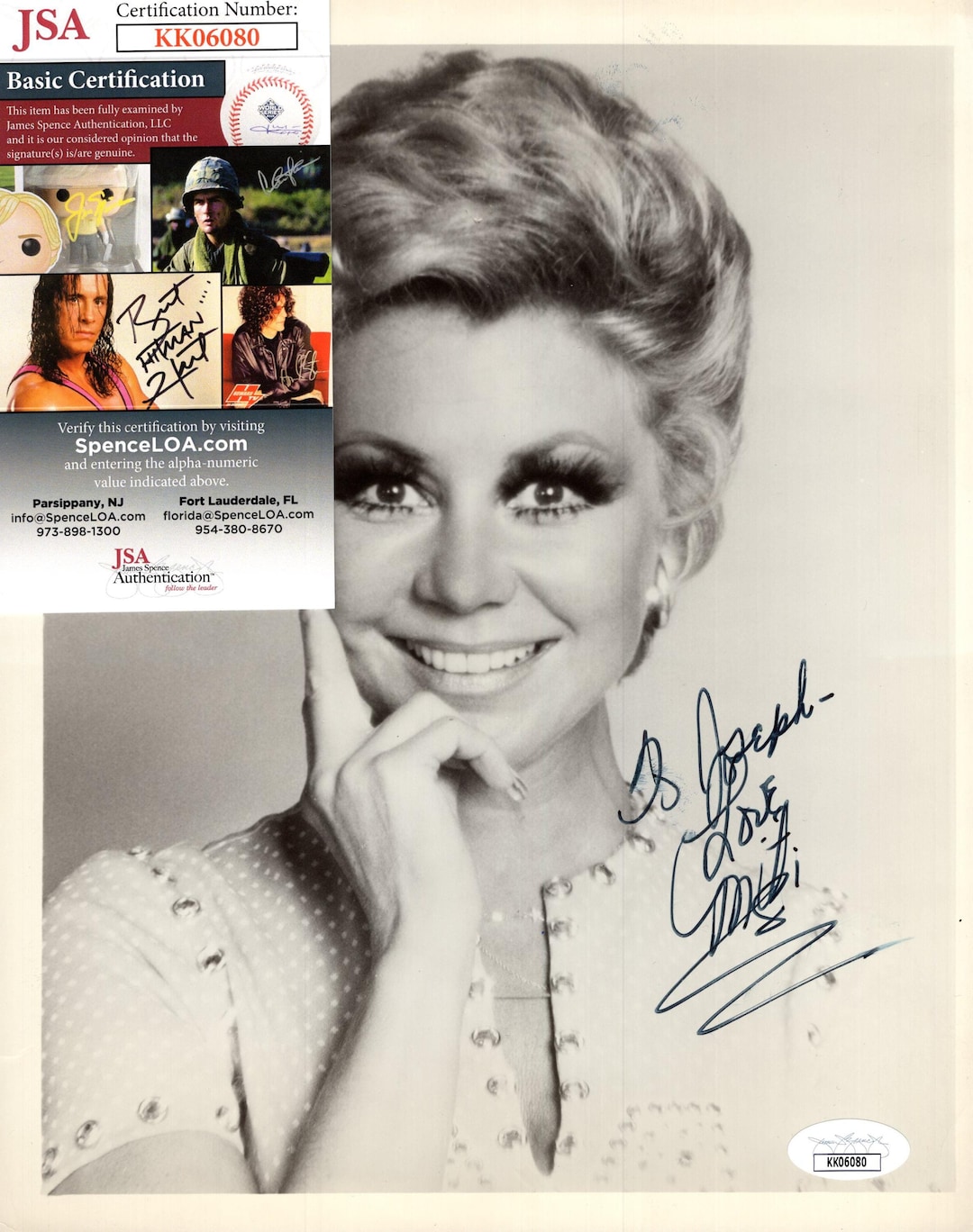 Mitzi Gaynor Actress Singer Dancer Hand Signed Autograph 8x10 Photo ...