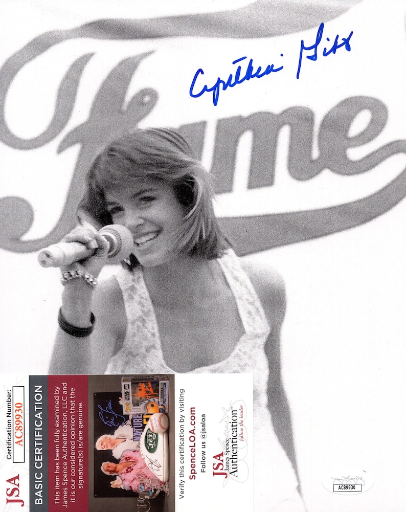 Cynthia Gibb Model Actress Hand Signed Autograph 8x10 Photo Fame TV ...