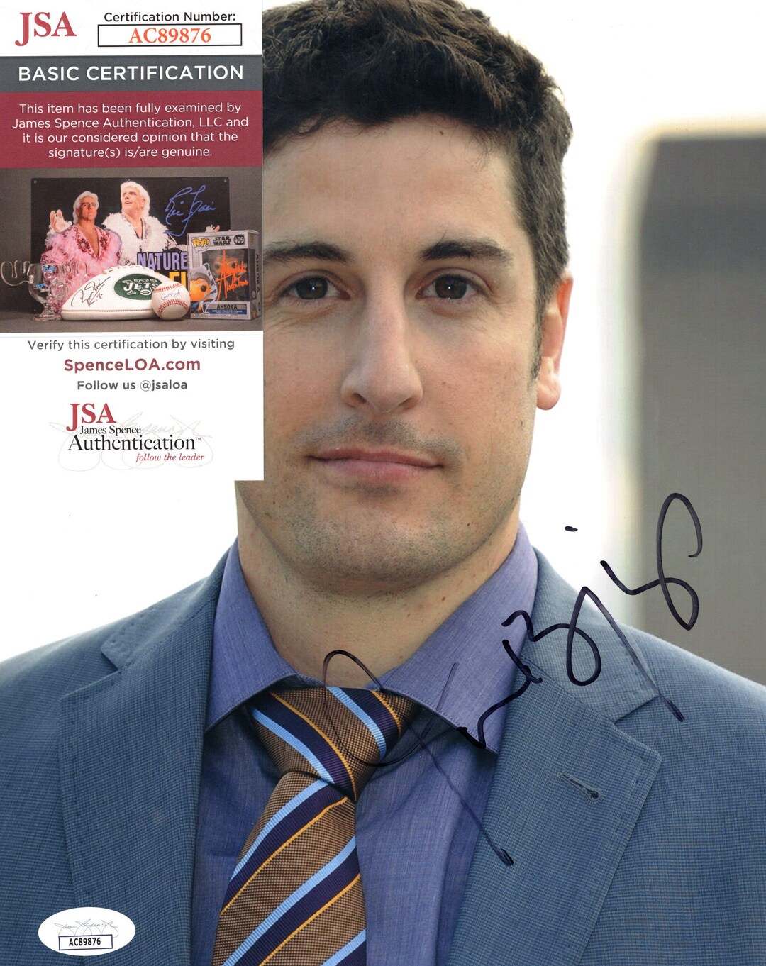 Jason Biggs Actor Hand Signed Autograph 8x10 Photo American Pie With ...