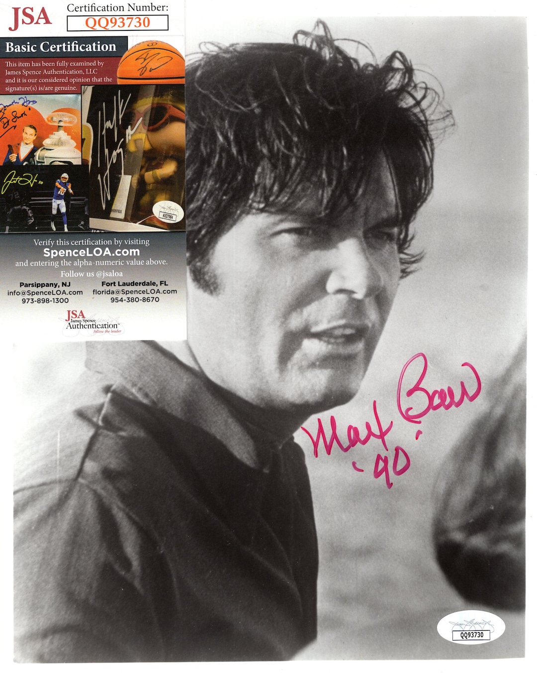 Max Baer Jr the Beverly Hillbillies Actor Hand Signed Autograph 8x10 ...