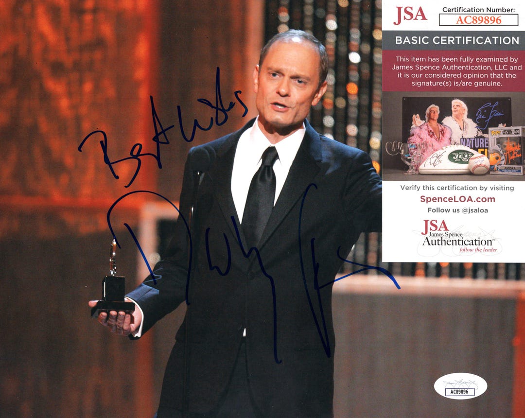 David Hyde Pierce Frasier Actor Hand Signed Autograph 8x10 Photo With ...