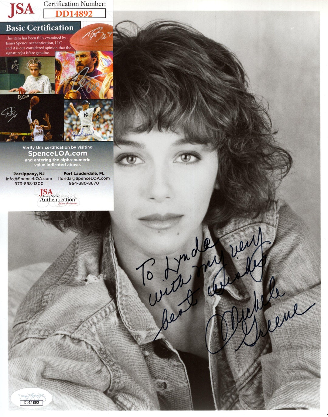 Michele Greene Actress Hand Signed Autograph 8x10 Photo With JSA COA - Etsy