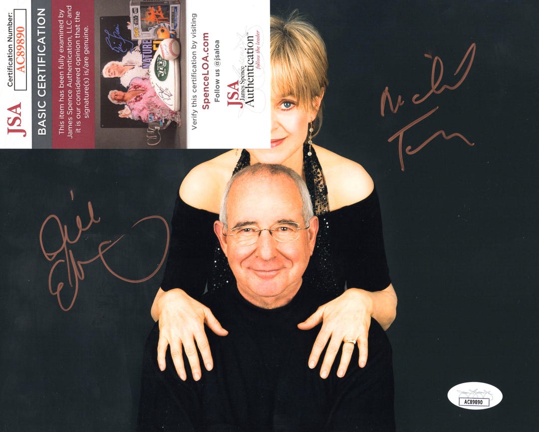 Jill Eikenberry Michael Tucker LA Law Hand Signed Autograph 8x10 Photo ...