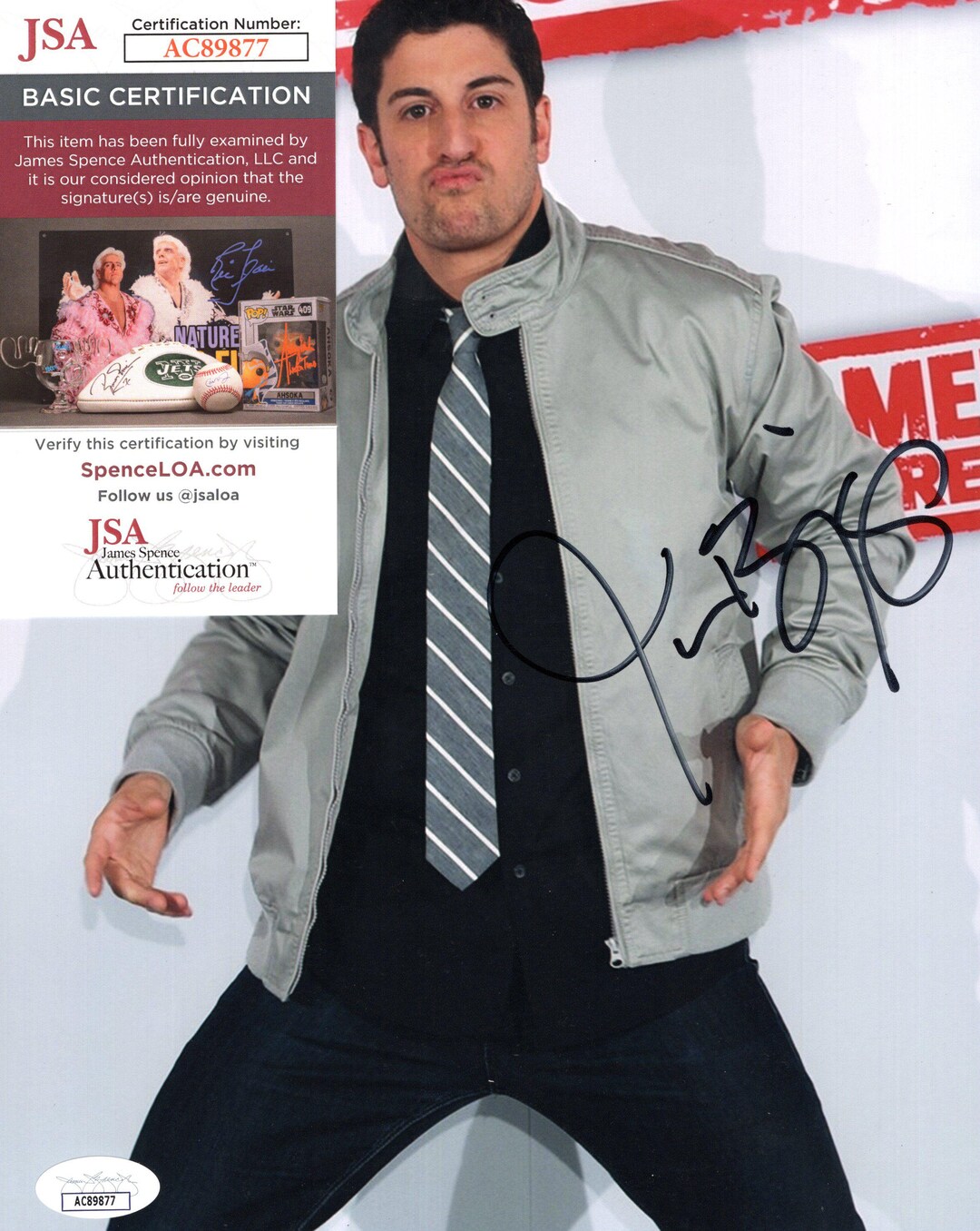 Jason Biggs Actor Hand Signed Autograph 8x10 Photo American Pie With ...