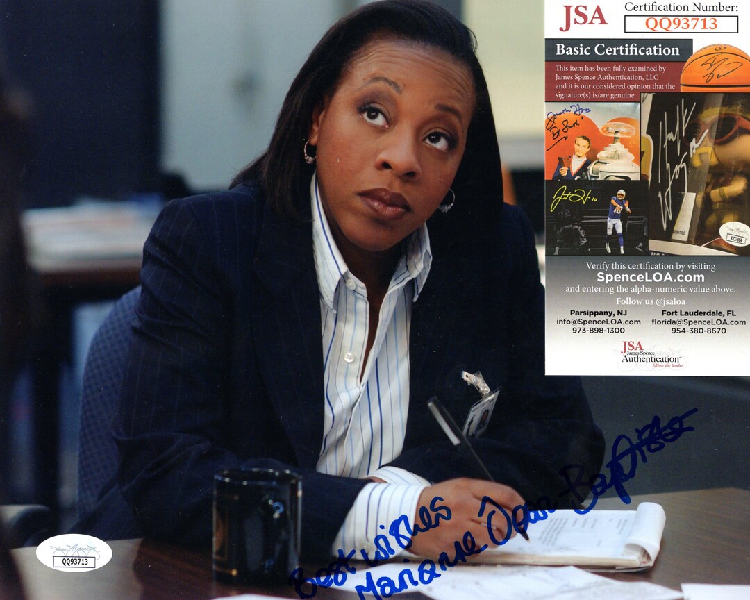 Marianne Jean Baptiste Actress Hand Signed Autograph 8x10 Photo With ...