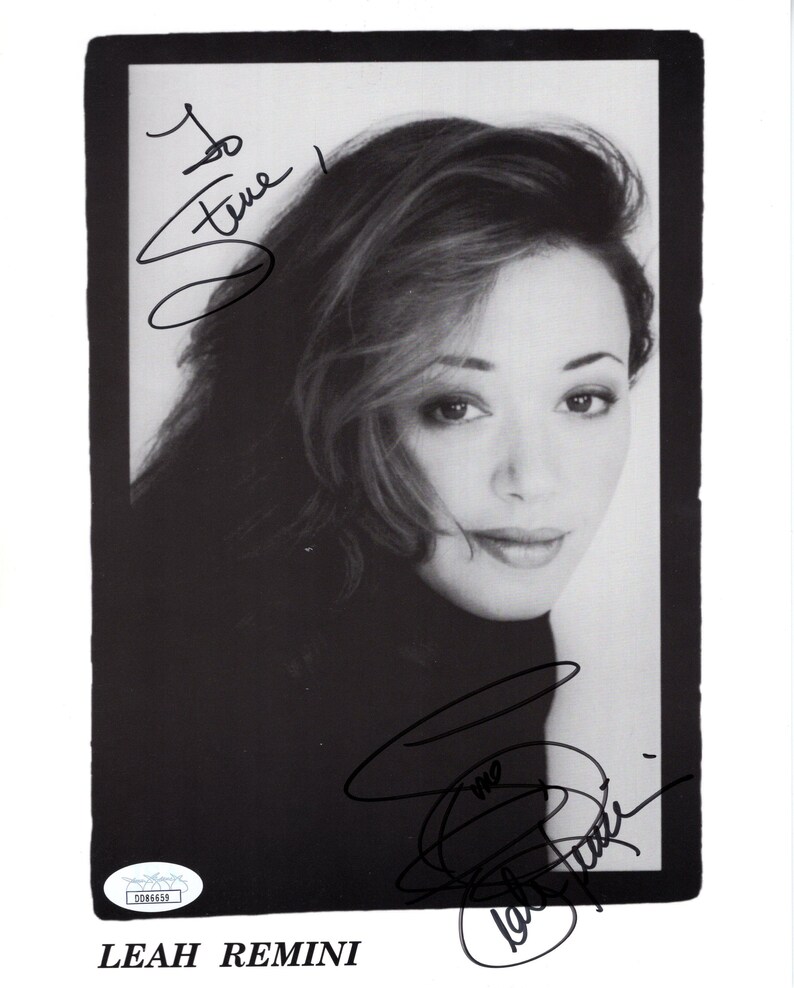 Leah Remini Actress Hand Signed Autograph 8x10 Photo With JSA COA King of Queens - Etsy