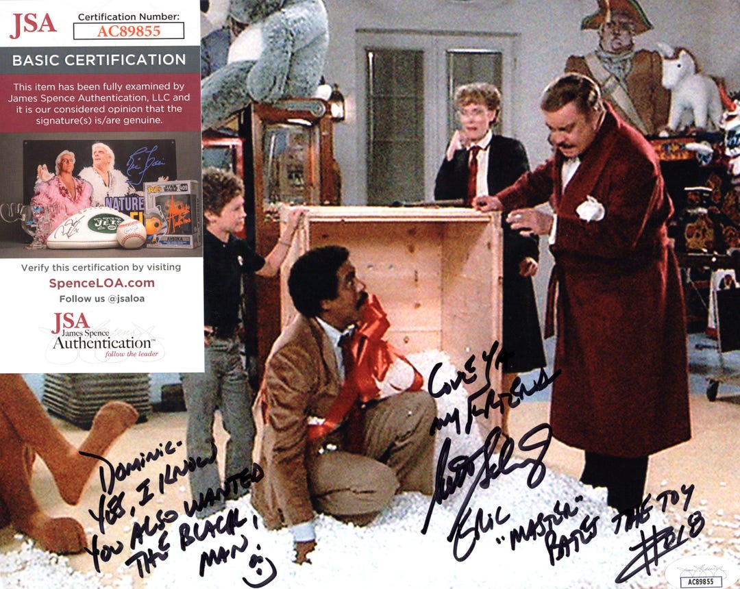 Scott Schwartz Actor Eric Master Bates the Toy 1982 Movie Hand Signed ...