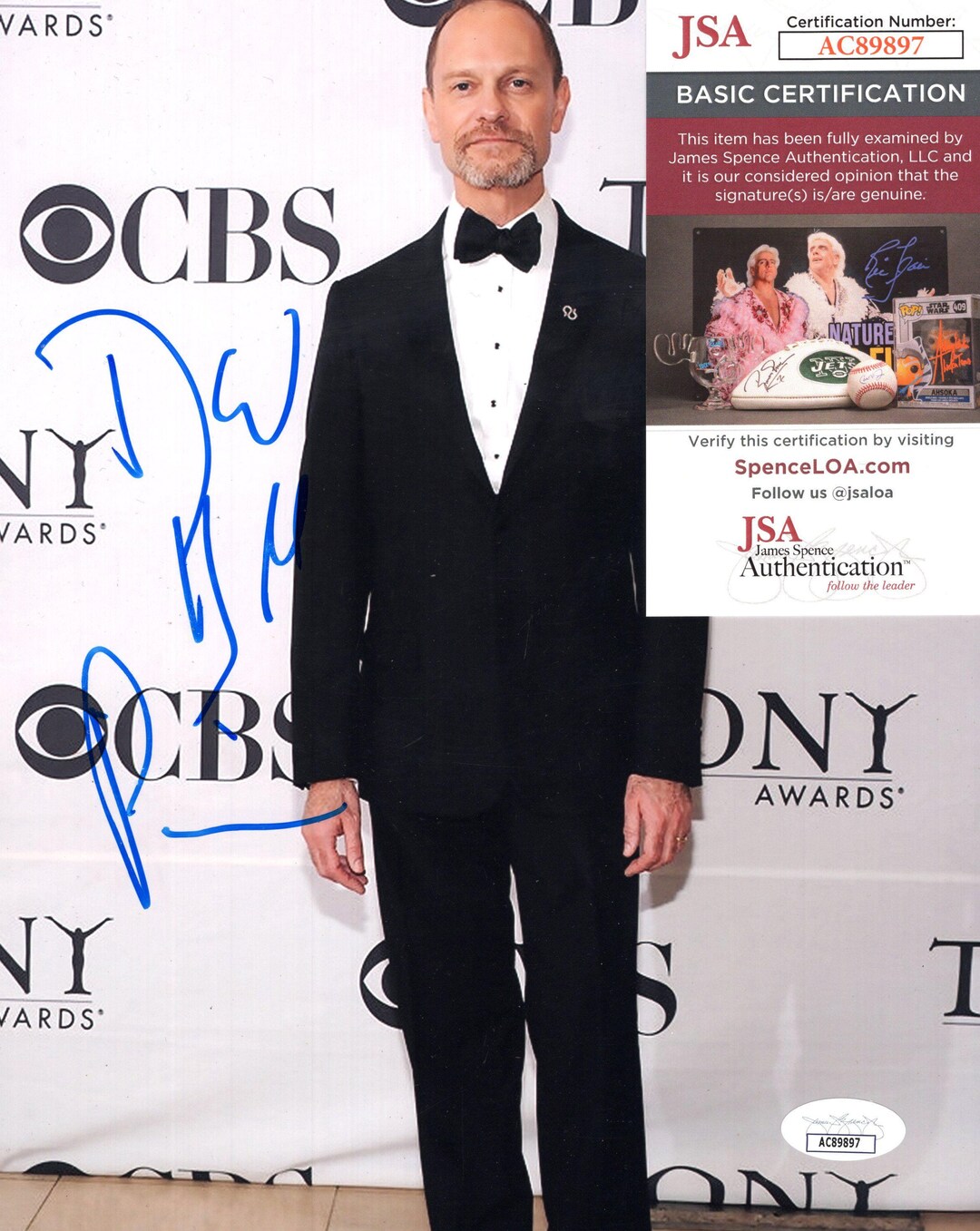David Hyde Pierce Frasier Actor Hand Signed Autograph 8x10 Photo With ...