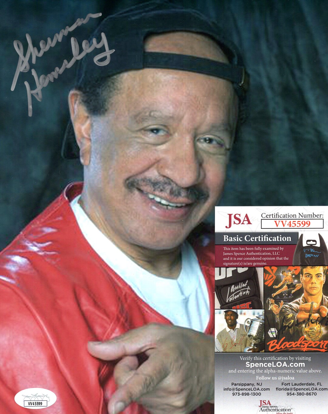 Sherman Hemsley the Jeffersons Actor Comedian Hand Signed Autograph ...
