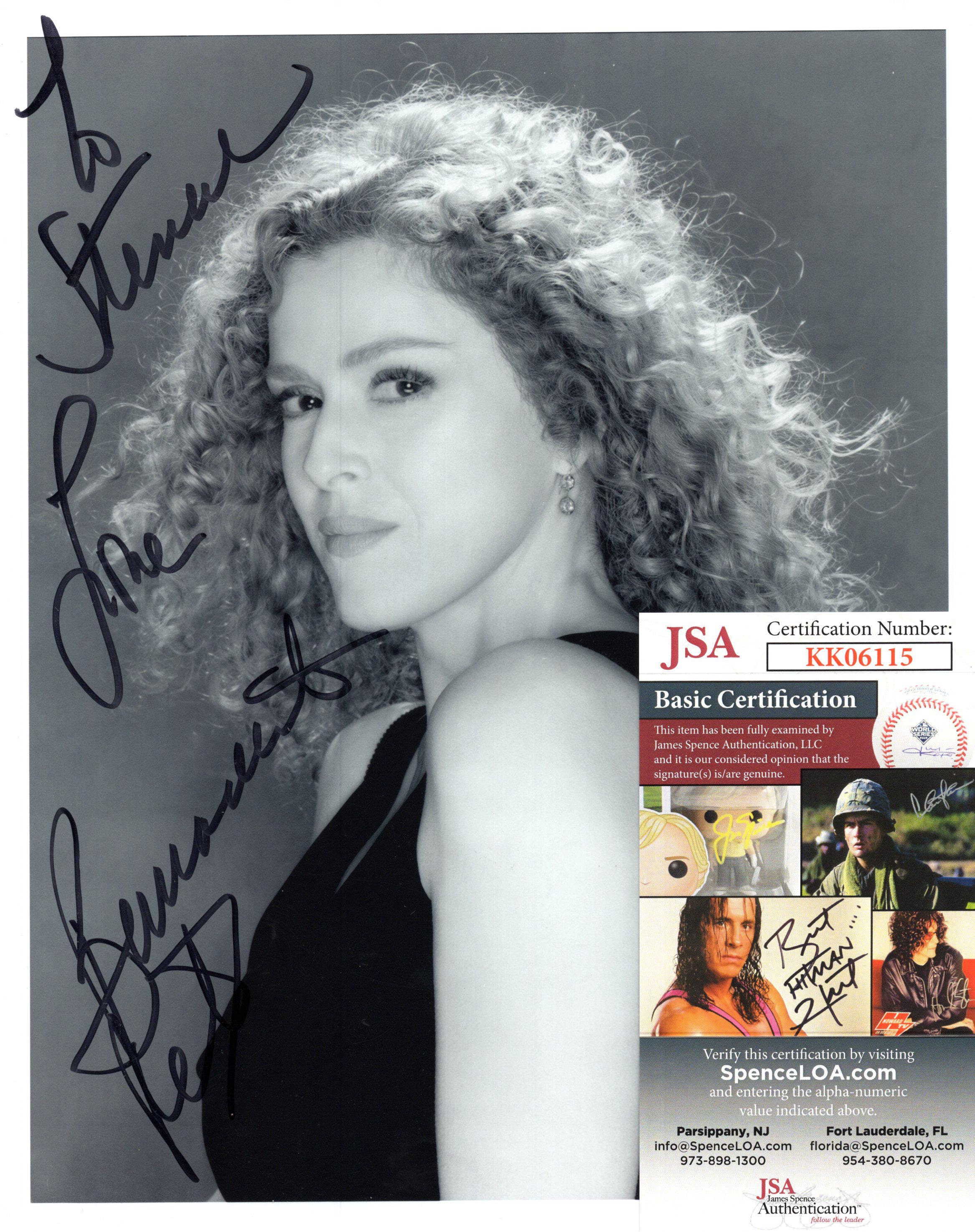 Bernadette Peters Actress Singer Hand Signed Autograph 8x10 Photo With ...
