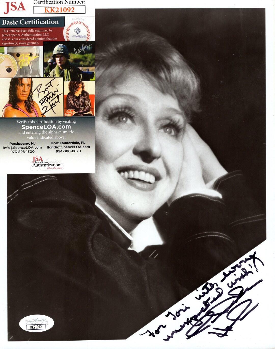 Celeste Holm Actress Hand Signed Autograph 8x10 Photo With JSA COA - Etsy