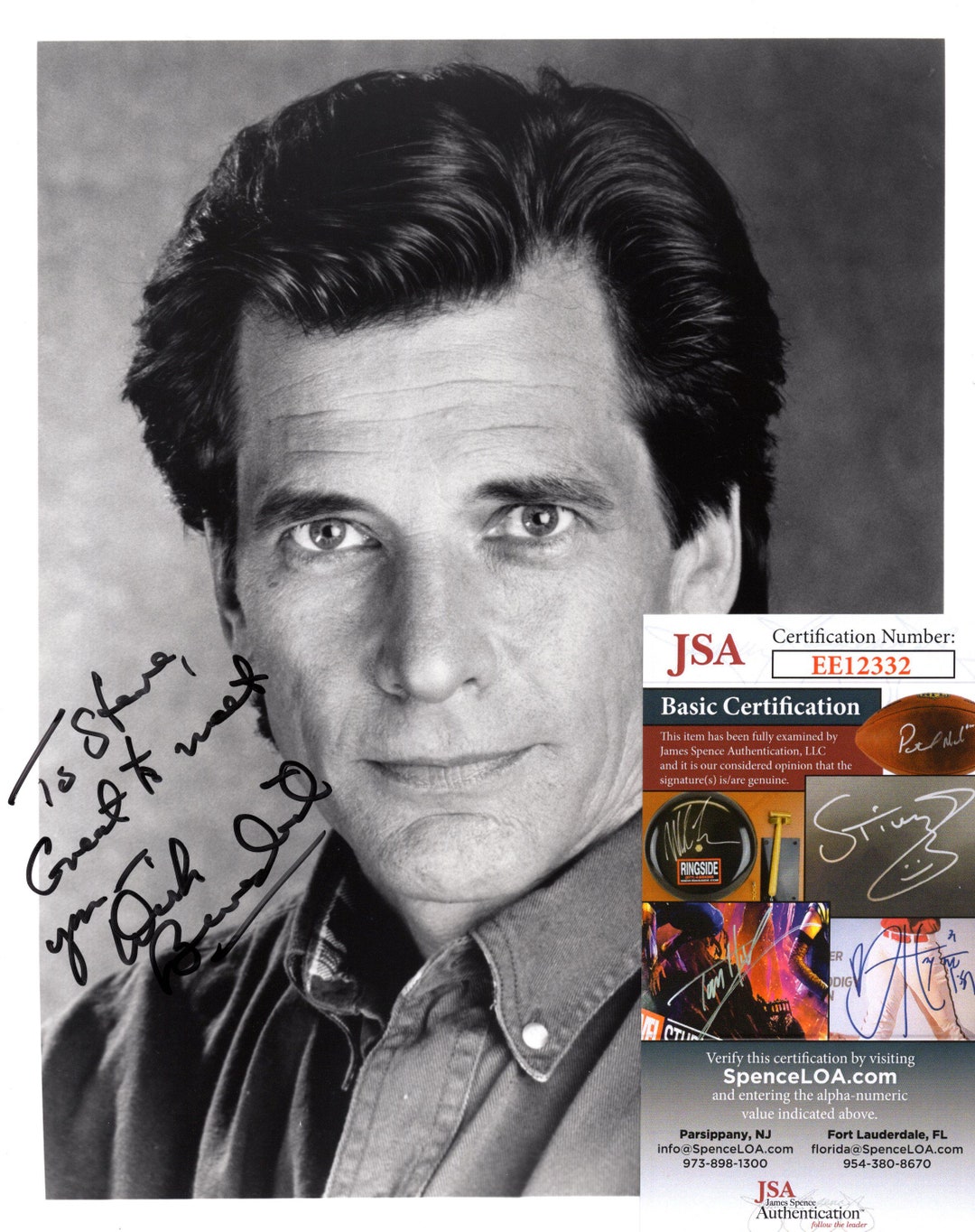 Dirk Benedict A-team Actor Hand Signed Autograph 8x10 Photo With JSA ...
