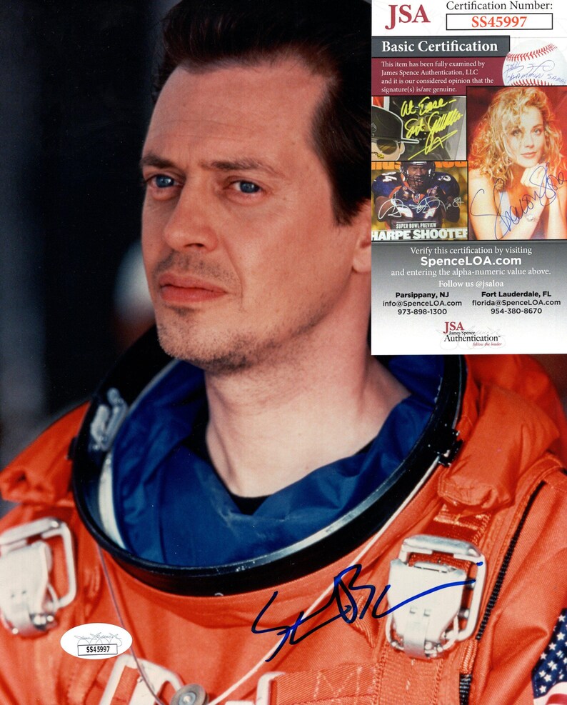 Steve Buscemi Actor Hand Signed Autograph 8x10 Armageddon Movie Photo With JSA COA - Etsy
