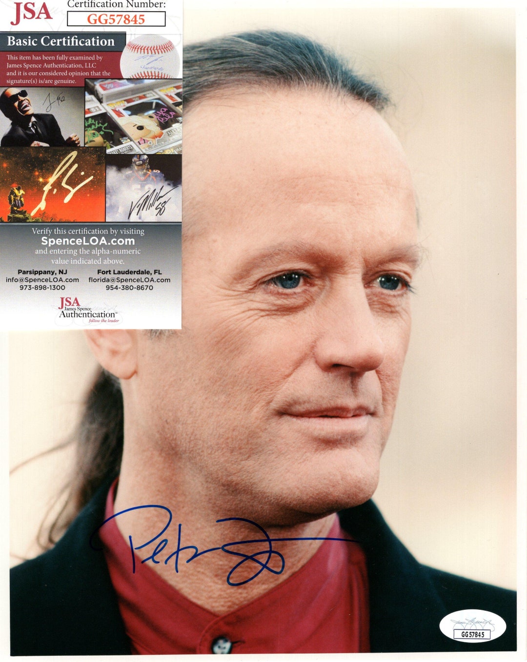 Peter Fonda Actor Hand Signed Autograph 8x10 Photo With JSA COA - Etsy
