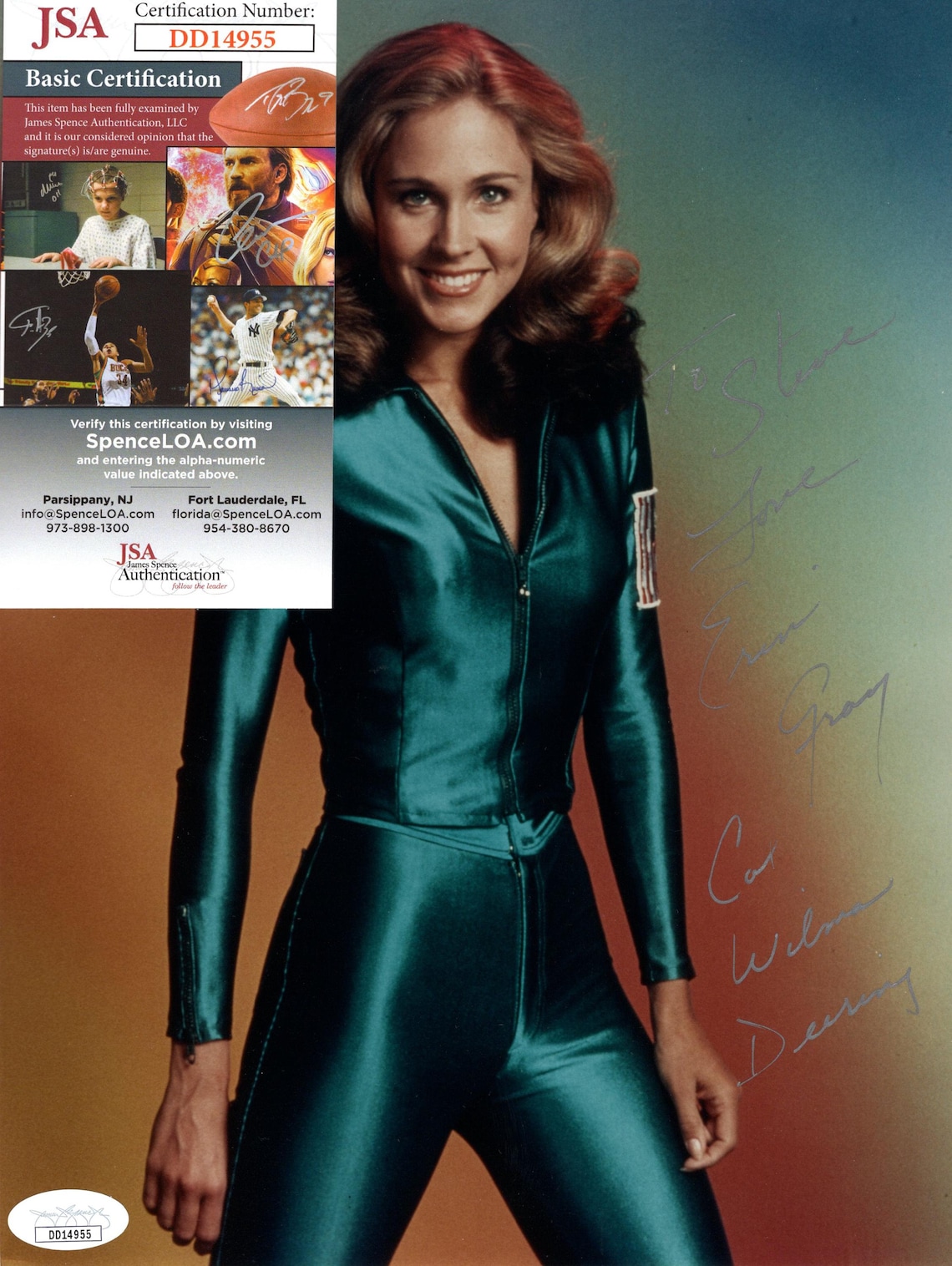 Erin Gray Actress Buck Rogers in 25th Century Hand Signed Autograph ...