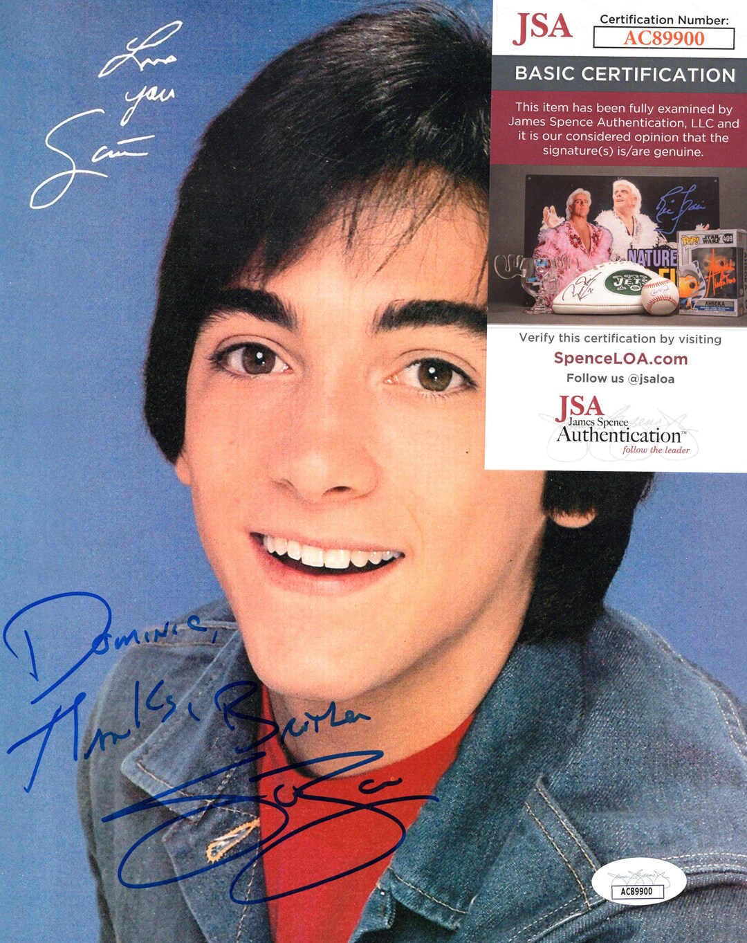 Scott Baio Actor Hand Signed Autograph 8x10 Photo With JSA COA - Etsy