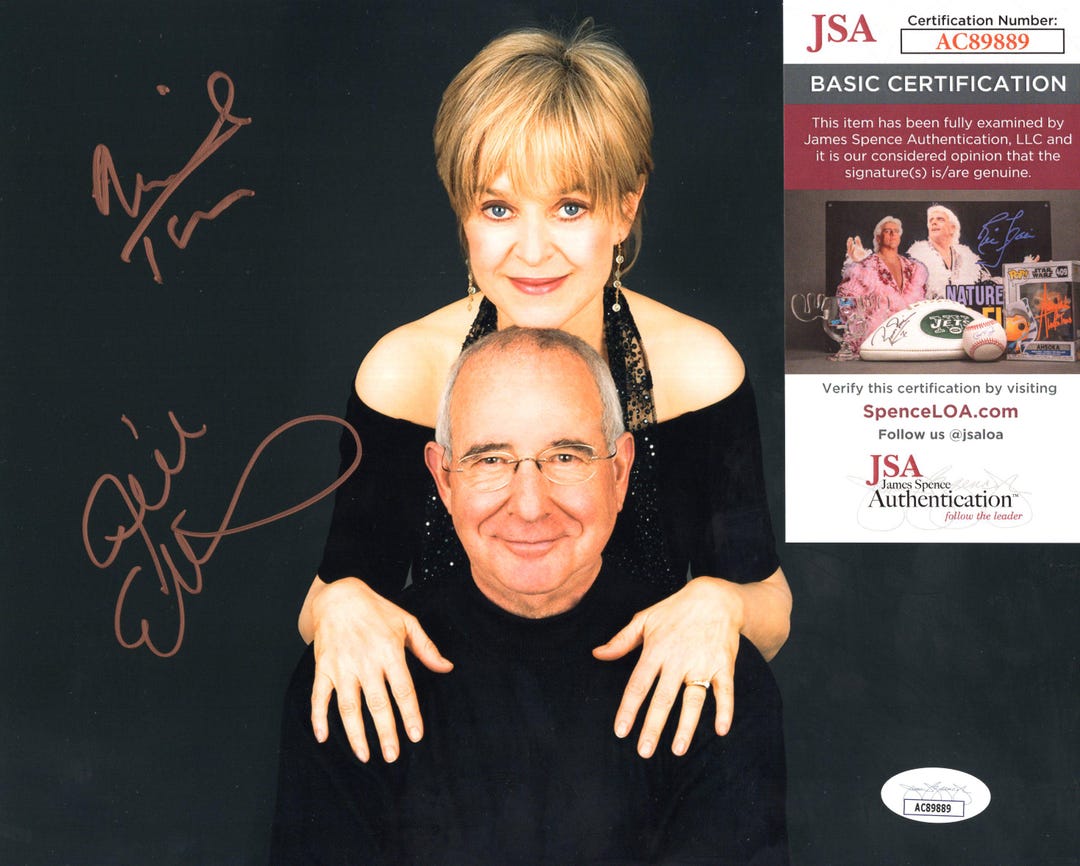 Jill Eikenberry Michael Tucker LA Law Hand Signed Autograph 8x10 Photo ...