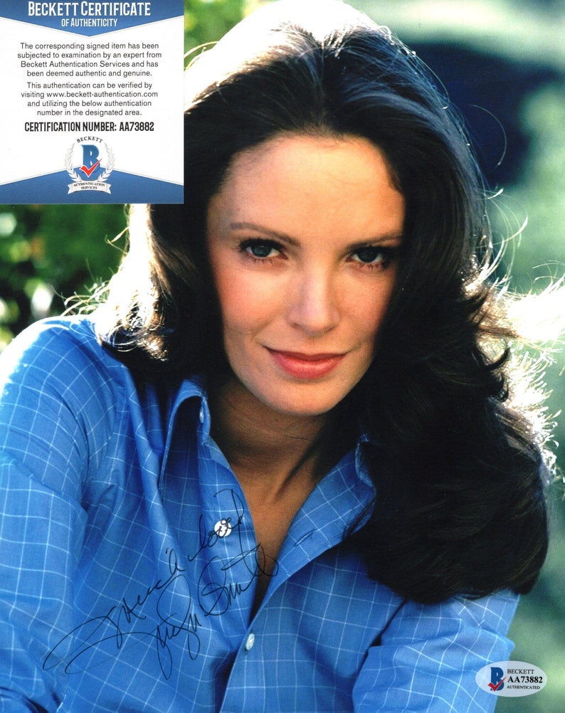 Jaclyn Smith Charlie's Angels Actress Hand Signed Autograph 8x10 Photo ...