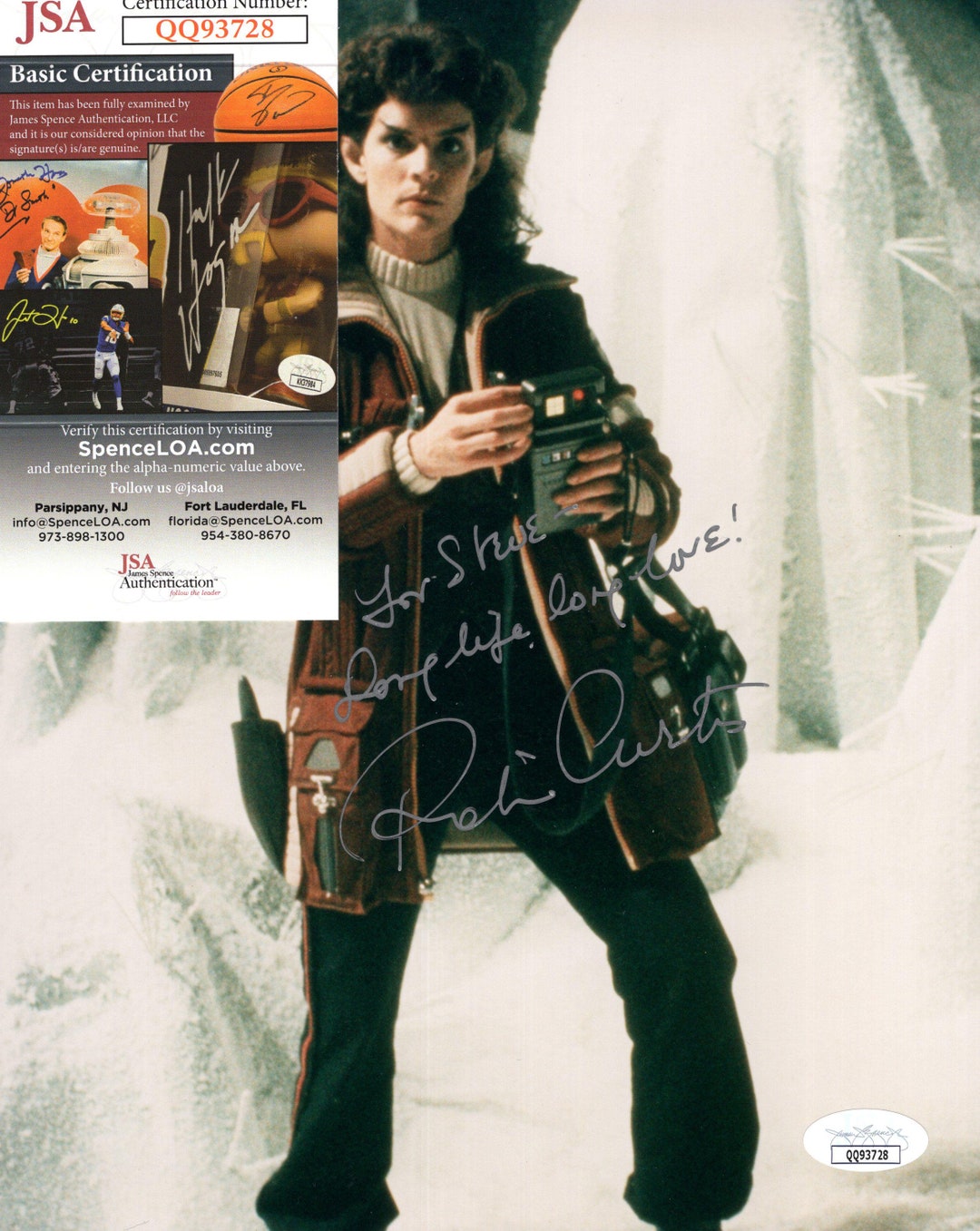 Robin Curtis Actress Lt. Saavik Star Trek Hand Signed Autograph 8x10 ...