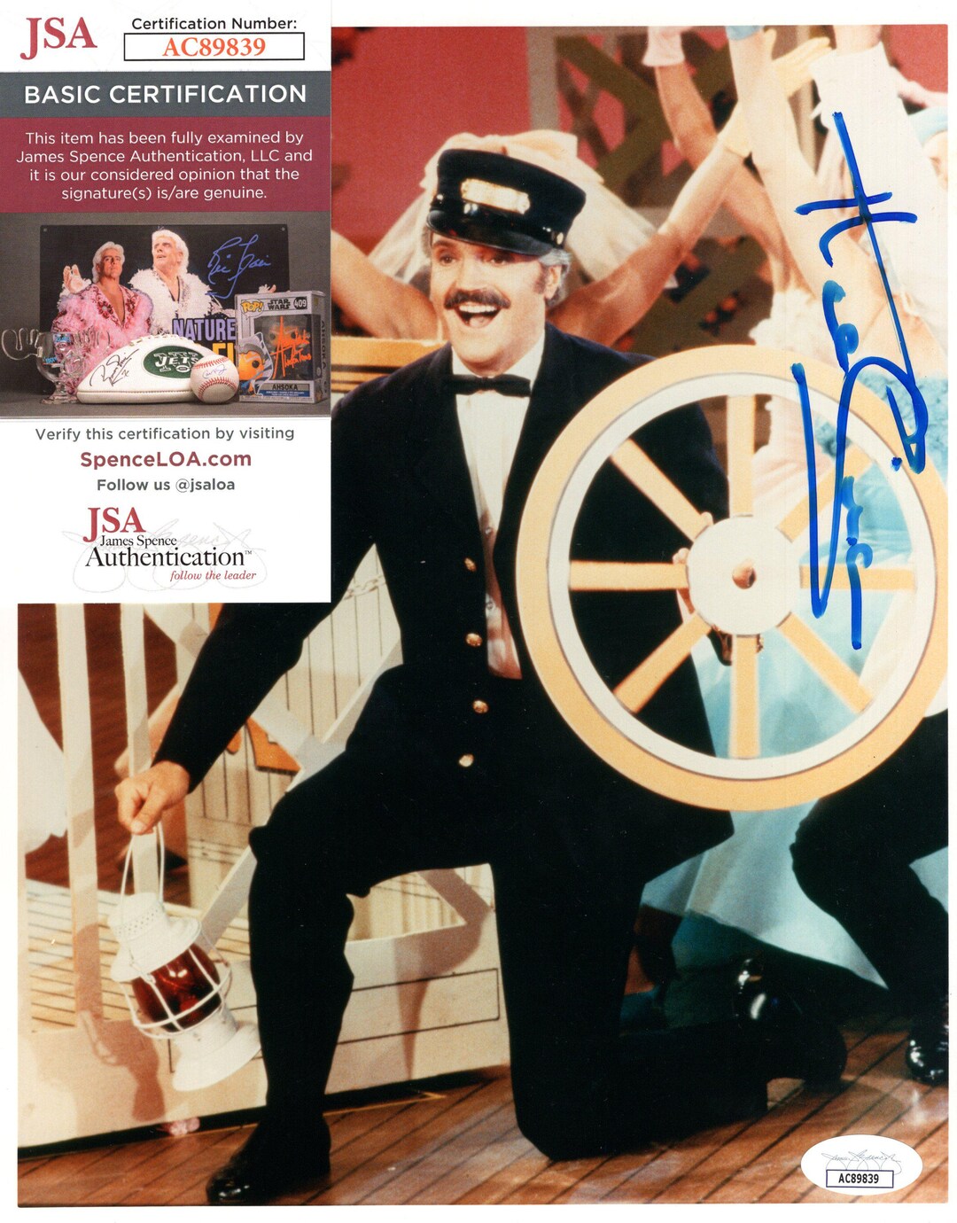 Hal Linden Actor Musician Hand Signed Autograph 8x10 Photo With JSA COA ...