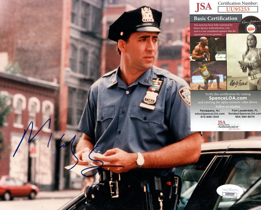 Nicholas Cage Actor Hand Signed Autograph 8x10 Photo It Could Happen to ...