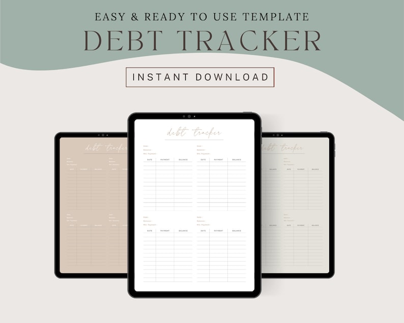 Digital Expense Tracker Budgeting Bliss for Financial Freedom Digital ...