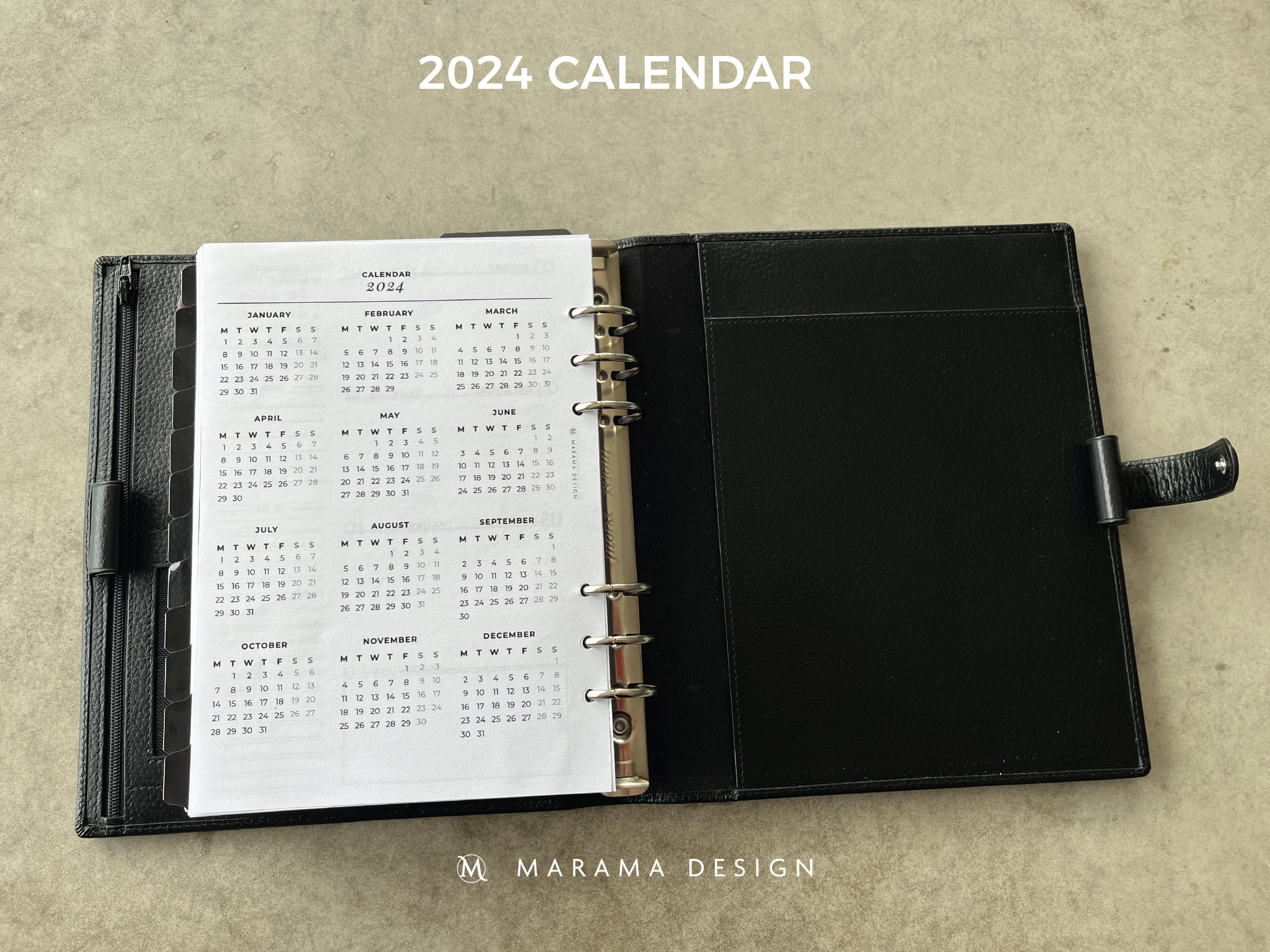 2025 and 2026 Calendar A5 Planner Inserts Digital Download - Etsy