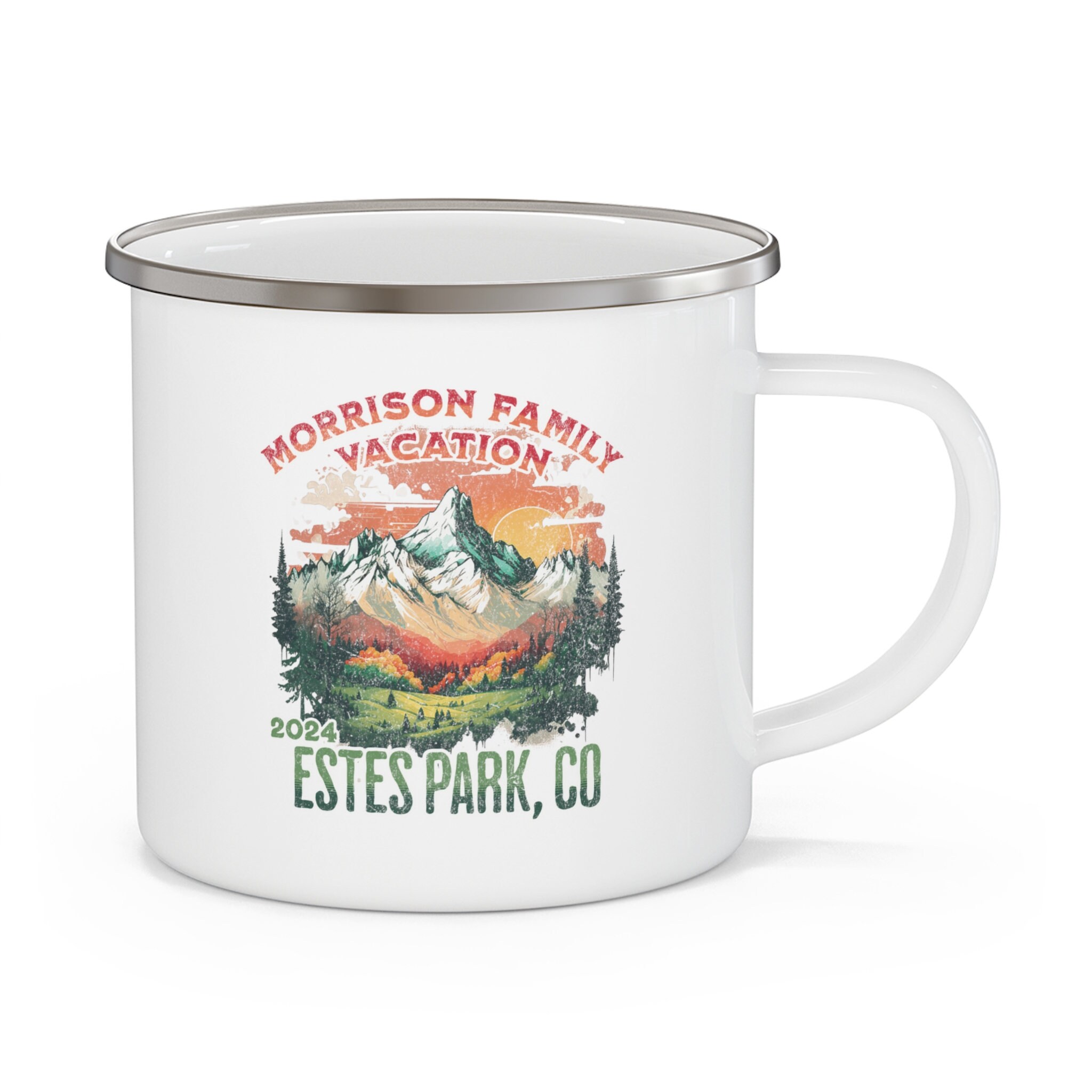 Personalized Family Vacation Gift, Custom Glacier National Park Family ...