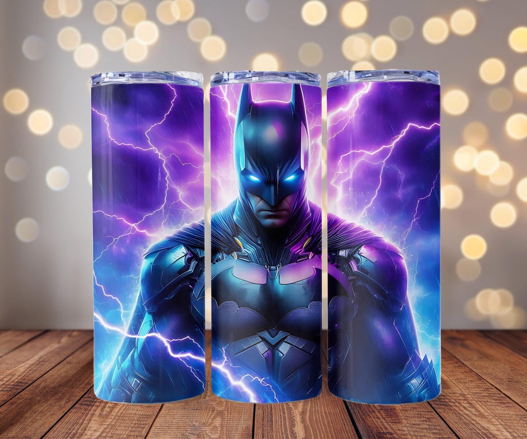 Batman Customizable 20 Oz. Skinny Tumbler With Sliding Lid and Reusable ...