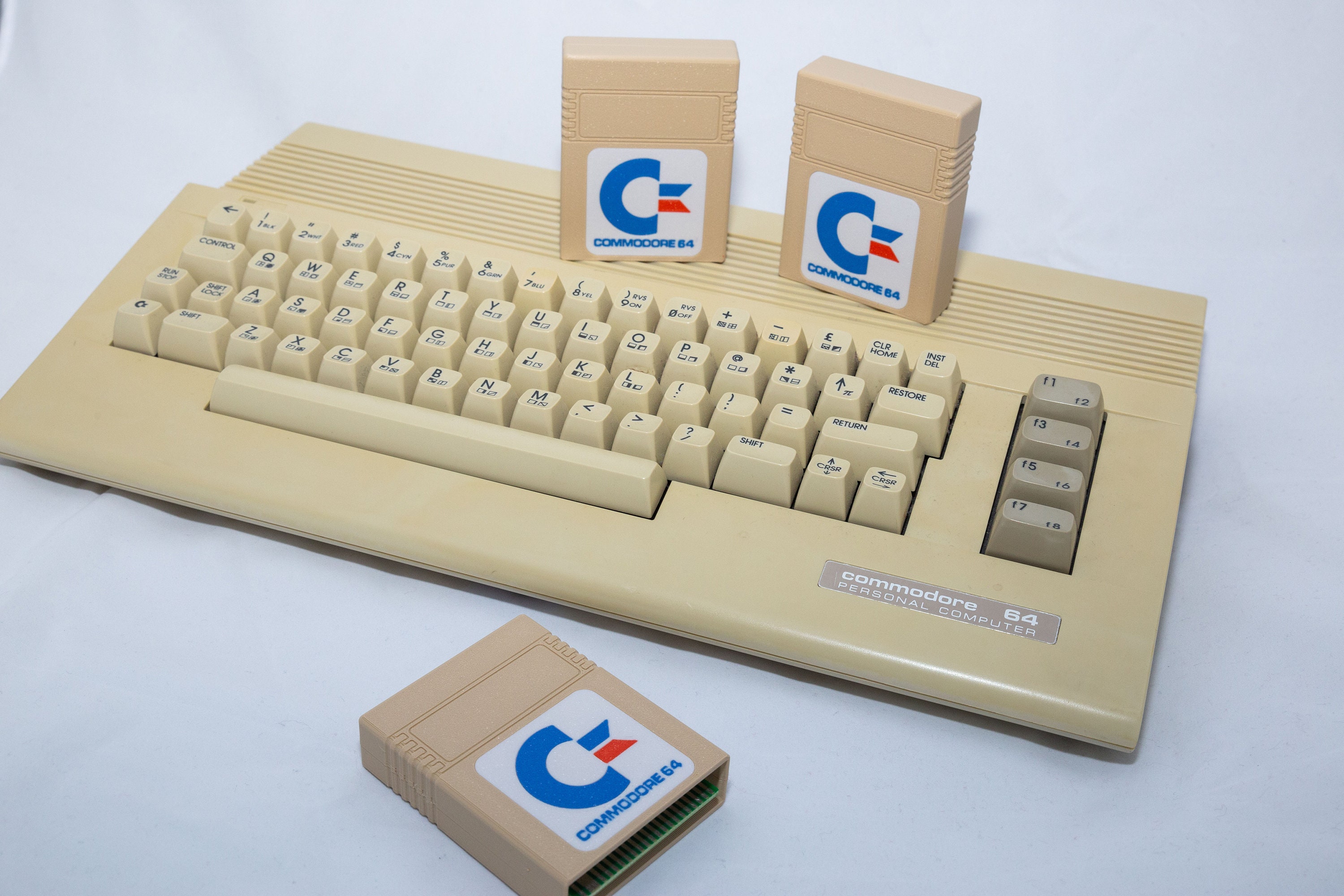 Commodore 64 Cartridge Case 3d Printed Etsy