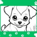 17 Cute Puppies Digital Coloring Book, Coloring Pages, Puppy Printable ...