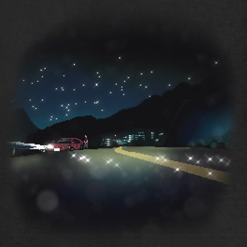 Initial D Shingo Shoji Honda Civic EG6 Pixel Style T-shirt - Etsy