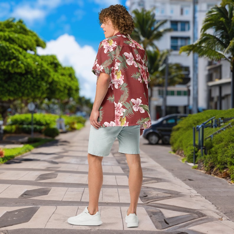 Ichiban Hibiscus Hawaiian Shirt: Like a Dragon Infinite Wealth Inspired ...