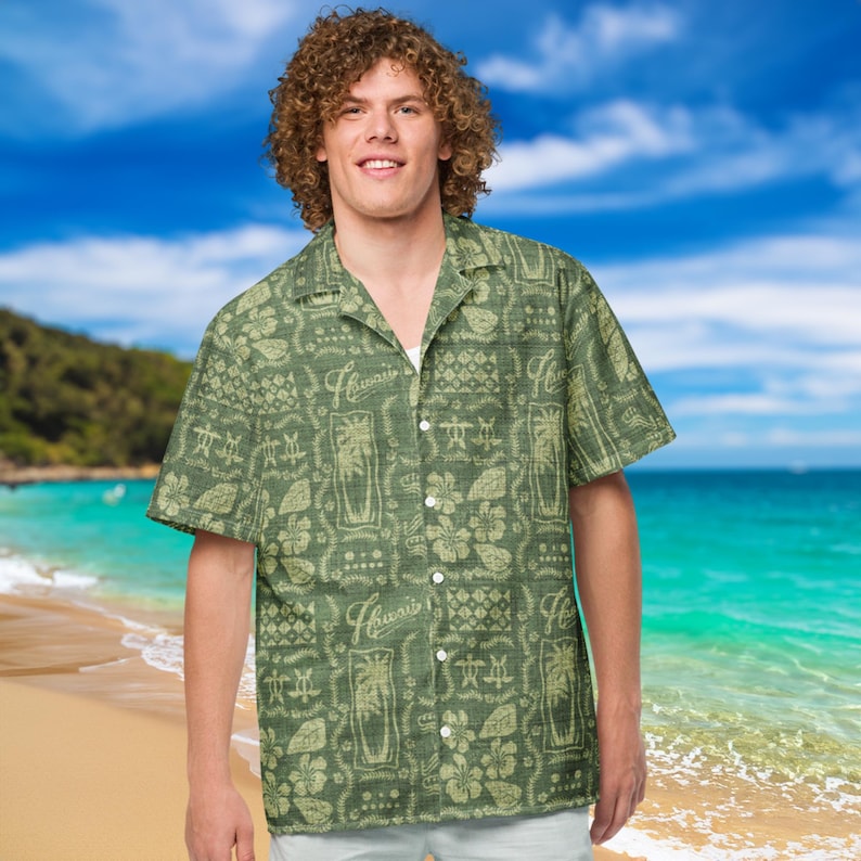 Yakuza Yu Nanba Like a Dragon Hawaiian Button Shirt - Etsy