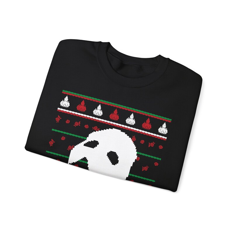 Phantom of the Opera Inspired Ugly Christmas Sweater, Unisex Heavy ...