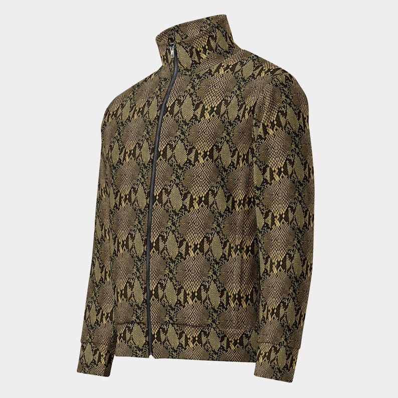 Yakuza Majima Goro Inspired Snake Skin Track Jacket - Etsy