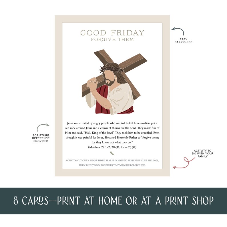 Holy Week Easter Cards - Etsy Canada