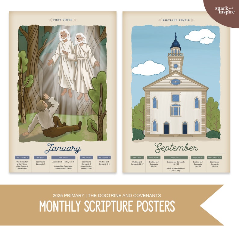 2025 Primary - Bundle Kit - Doctrine and Covenants - Etsy