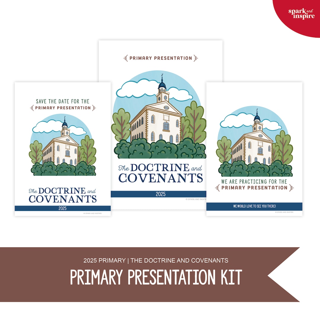 2025 Primary Program Presentation Kit - Etsy