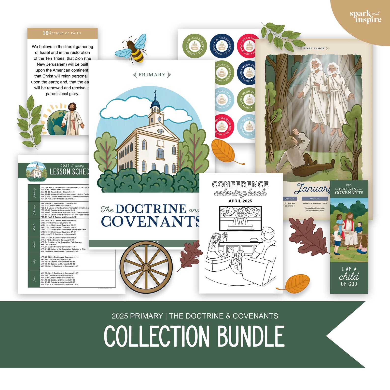 2025 Primary - Bundle Kit - Doctrine and Covenants - Etsy