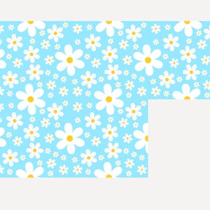 Daisy Background Digital Paper Patterns Daisies Printable Seamless ...