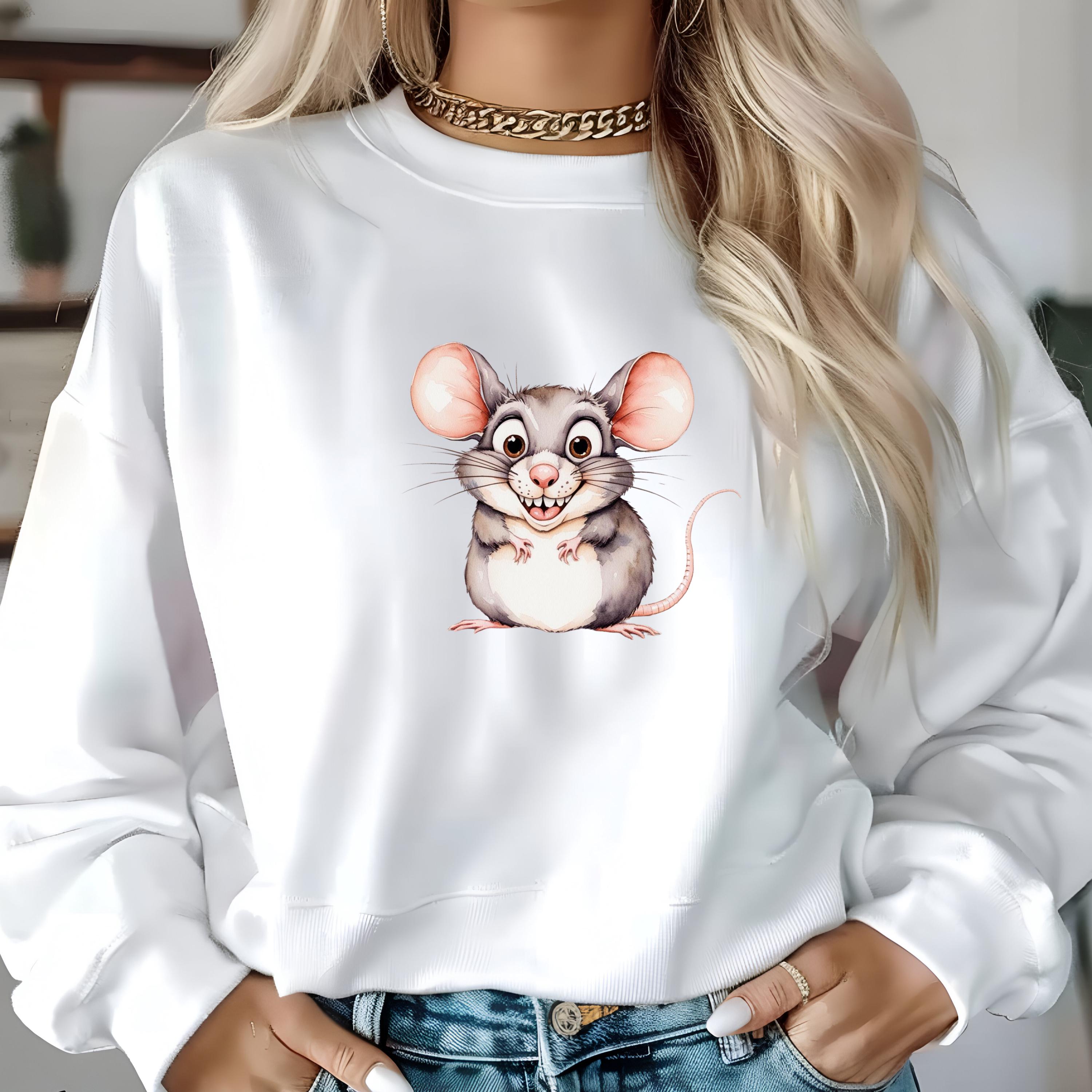 Quirky Rats Clipart, Whimsical Cute Rats Clip Art, Funny Cartoon Rats ...