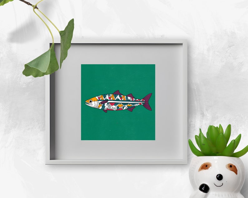 Sardine Clipart, Colorful Sardines, Portuguese Sardines Clipart ...