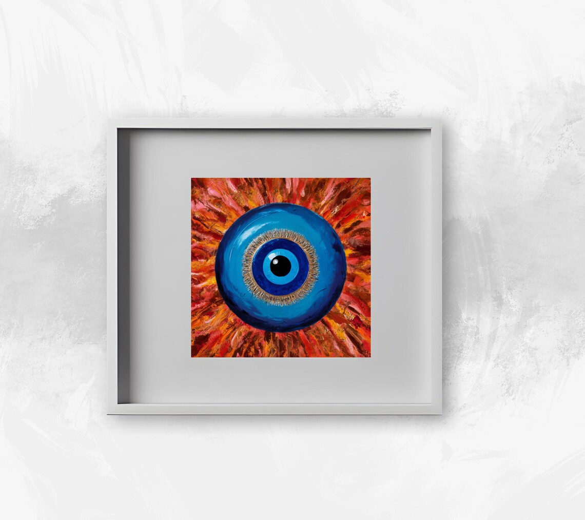 Turkish Eye Digital Papers, Evil Eye Paper Pack, Turkish Eye JPG, Evil ...