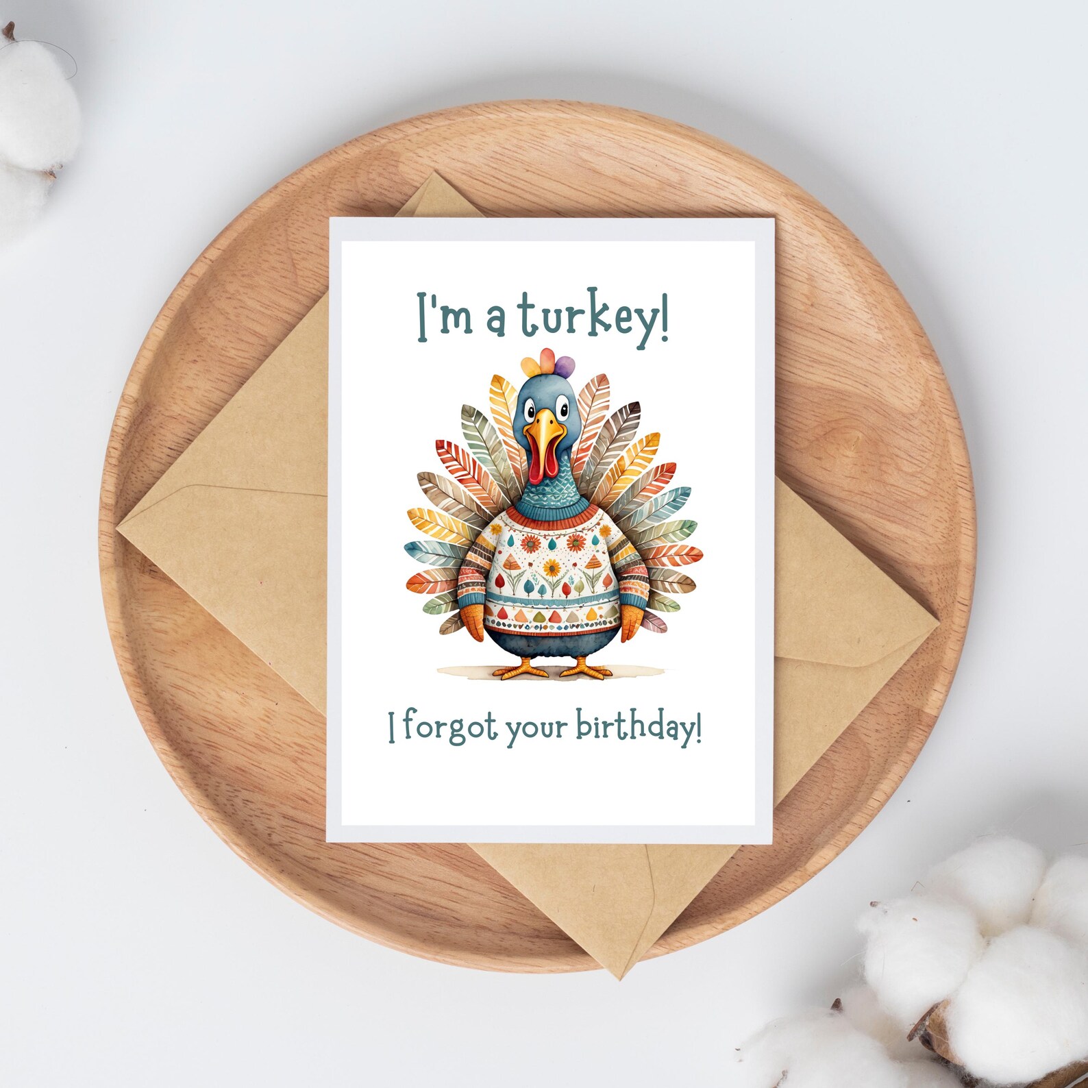 Quirky Turkey Clipart Cute Funny Fall Autumn Thanksgiving Turkey Bird ...