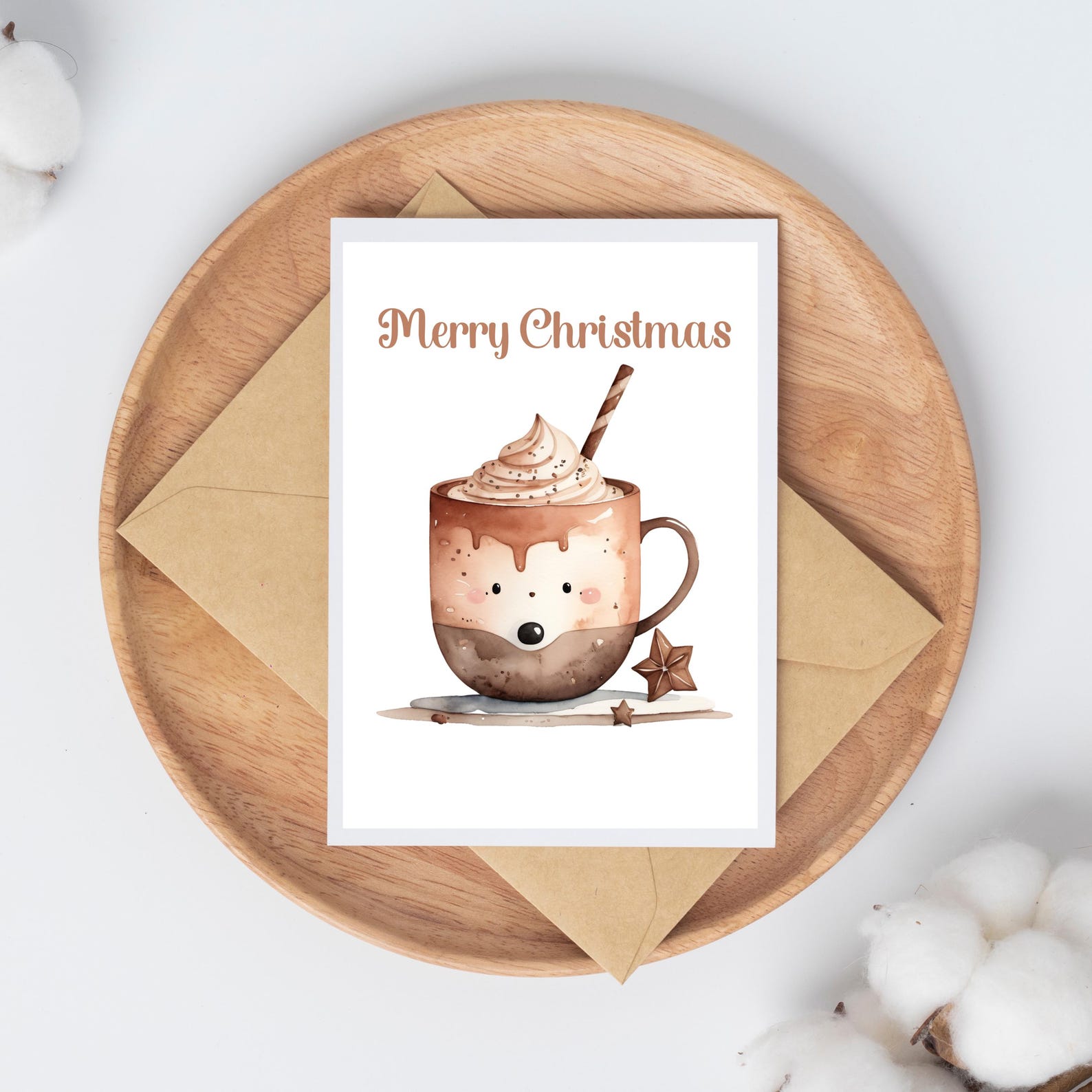 Christmas Hot Chocolate Clipart, Winter Hot Cocoa Clipart Watercolor ...