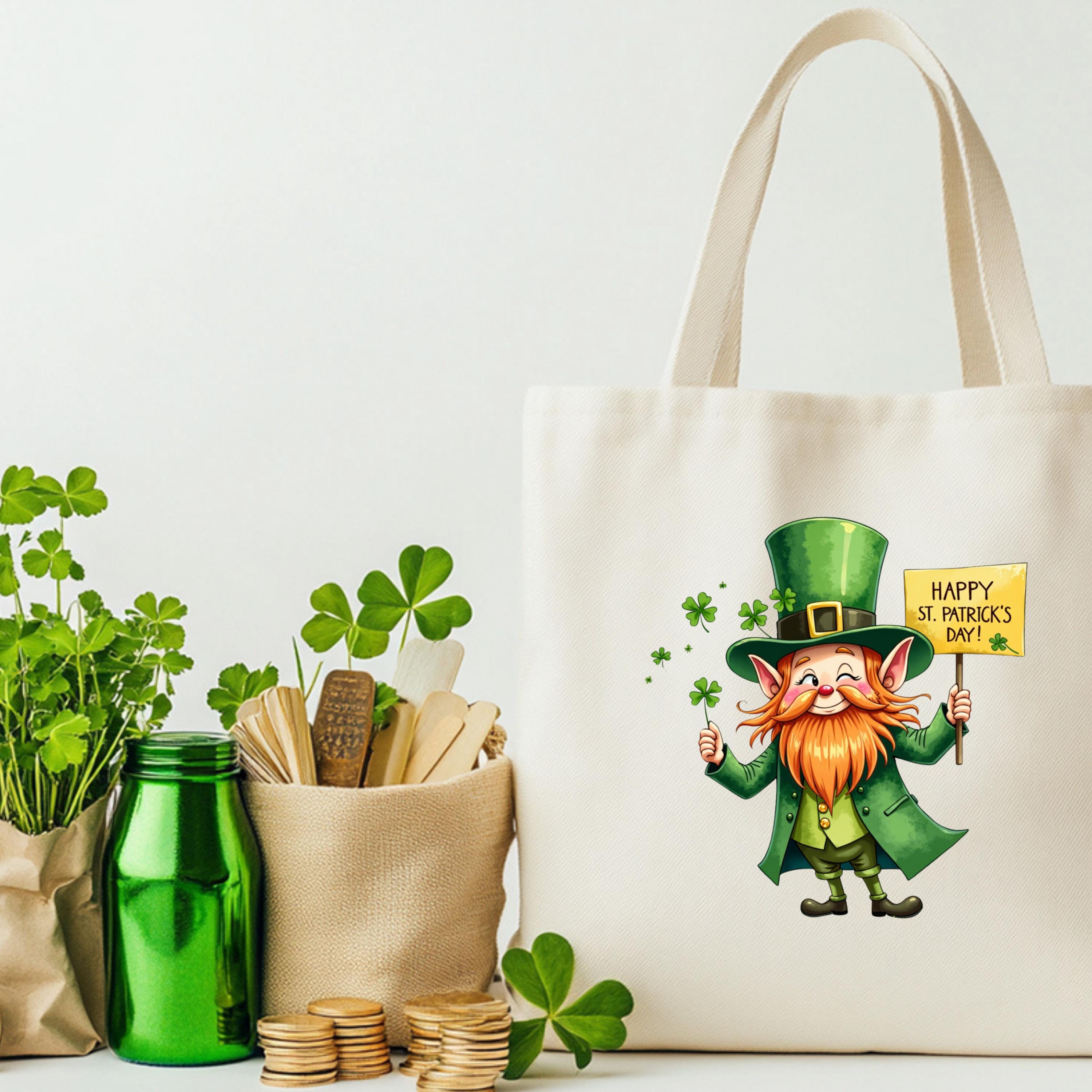 Cute Leprechaun Watercolor Clipart Humorous Irish Clip Art, Happy St ...